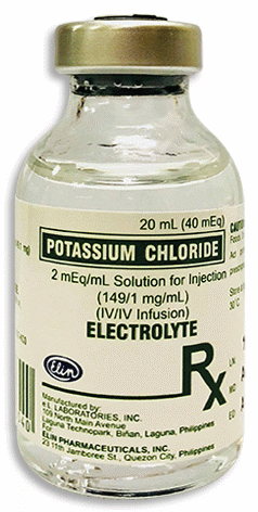 Elin Potassium Chloride Dosage & Drug Information | MIMS Philippines